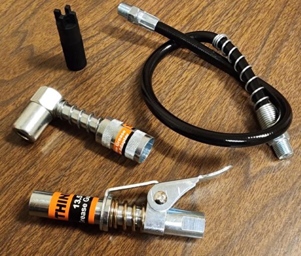 How to Easily Remove Grease Gun from Fittings Hydraulic Fittings and ...