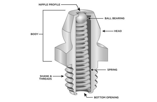 Grease Fittings Guide – Sizes, Selection, and Best Practices Hydraulic ...